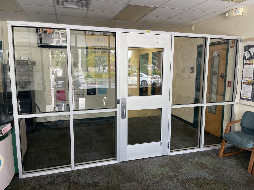 A Closer Look at Bay Point Middle School’s Custom Window Perfs - Hit ...