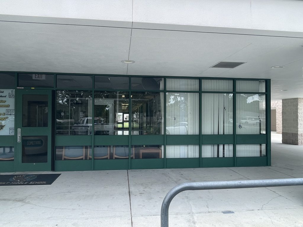 A Closer Look at Bay Point Middle School’s Custom Window Perfs - Hit ...